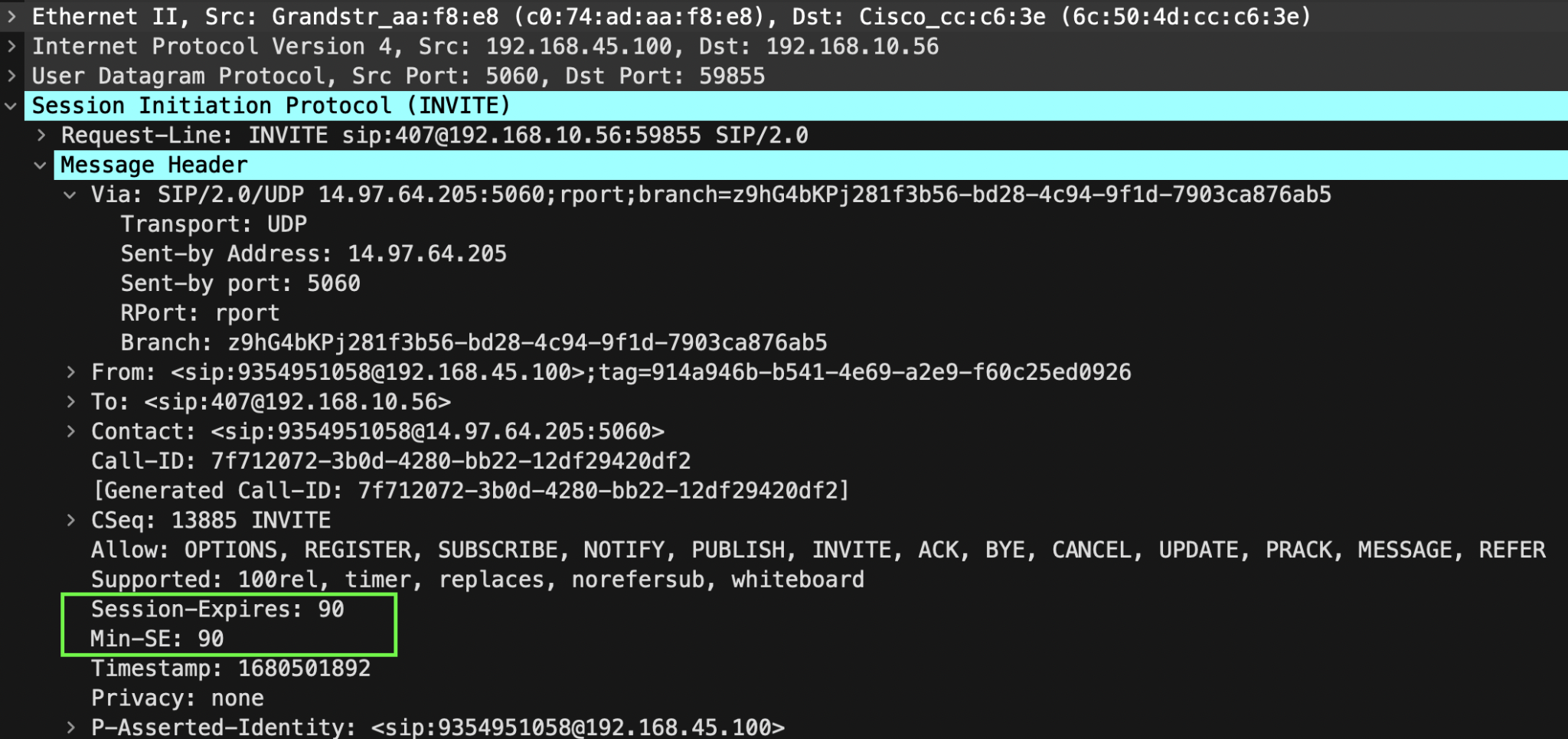 Grandstream IP PBX UCM'Common Issue with SIP Trunks in India